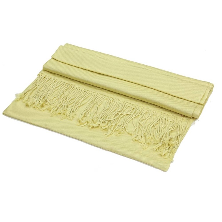 Lemon Yellow Pashmina Shawl Wrap Scarf - US Wholesale Scarves